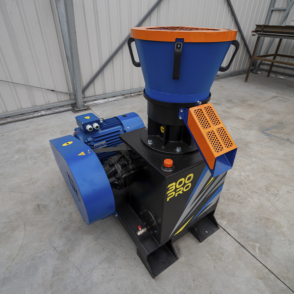 Pellet Mill / Granulator PRIME-300 PRO | 30 kW, up to 500 kg/h