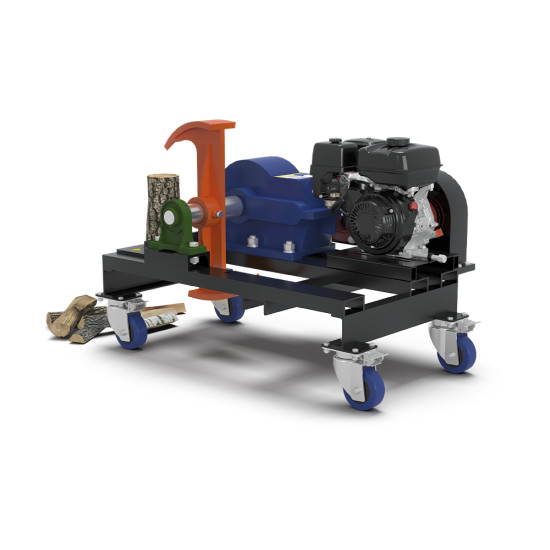 Wood splitter LD-600 with gasoline engine